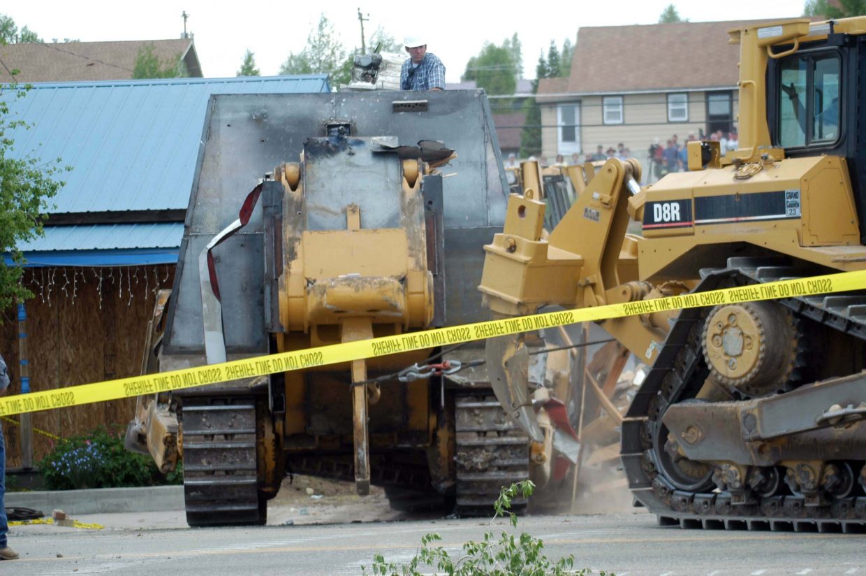 Photo gallery: Inside the bulldozer’s devastation | SkyHiNews.com